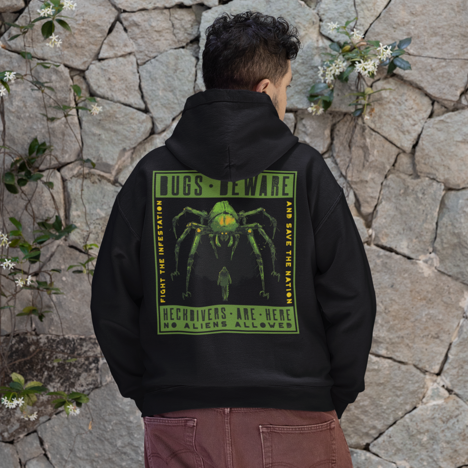 NO ALIENS ALLOWED Color Black – dmonkeyfamily